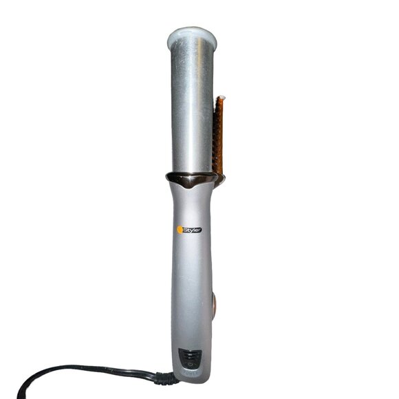 InStyler | Hair | Instyler Rotating Iron Hot Hair Straightener Silver ...